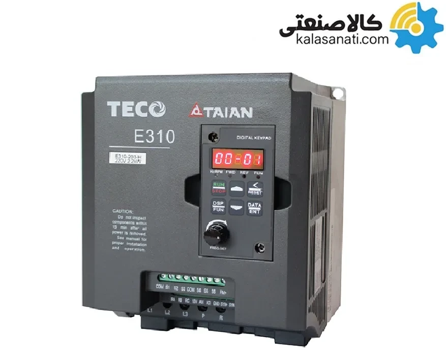 قیمت اینورتر تکفاز 3.7 کیلووات تکو تایوان مدل +E310 گارانتی